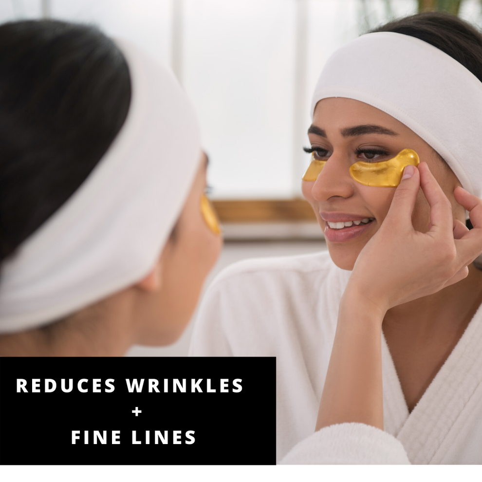 Perk Up Gold Eye Mask Set – Bon Femmes