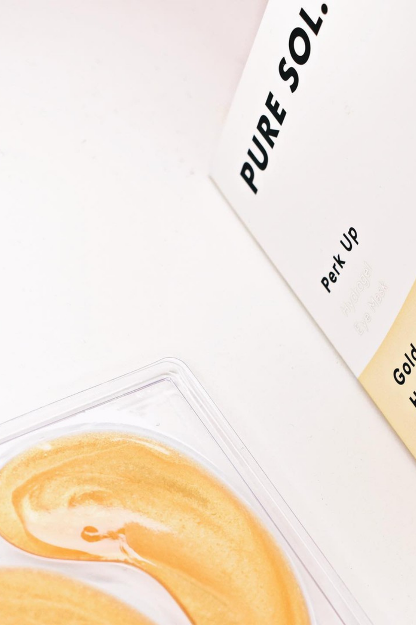 Perk Up Gold Eye Mask Set – Bon Femmes